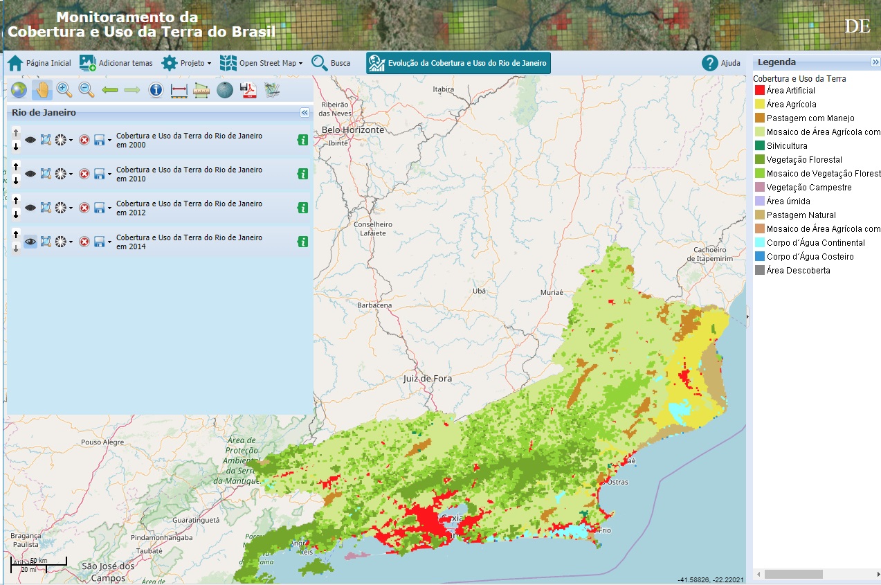 Monitoramento da Cobertura e Uso da Terra do Brasil (IBGE) | SOS GIS BR
